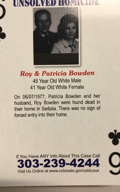 Colorado Cold Case Files - Case Detail: Roy Bowden