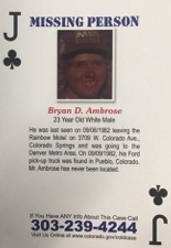 Colorado Cold Case Files - Case Detail: Bryan Ambrose