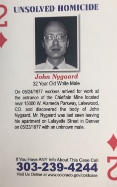 Colorado Cold Case Files - Case Detail: John Nygaard