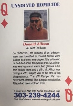 Colorado Cold Case Files - Case Detail: Donald Allison