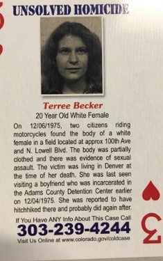 Colorado Cold Case Files - Case Detail: Teree Becker