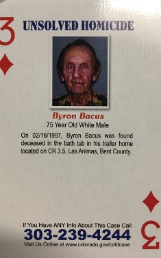 Colorado Cold Case Files - Case Detail: Byron Bacus